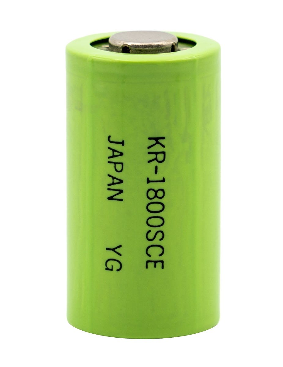 R&D Batteries 1.2 Volt 1.8Ah NiCd Battery