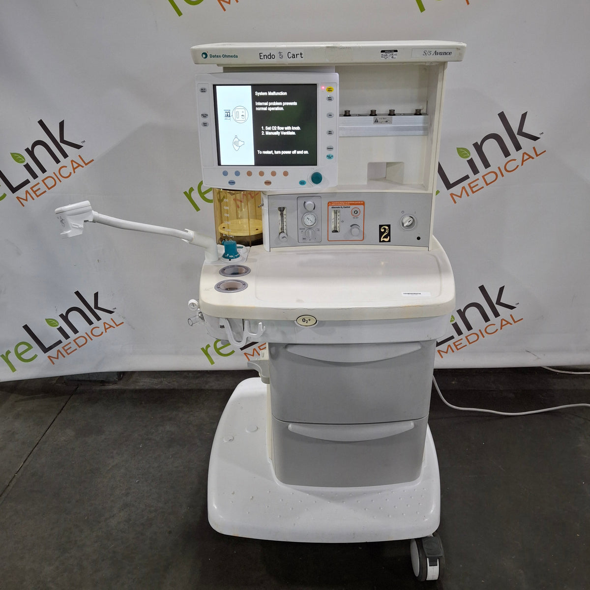 GE Healthcare S/5 Avance Anesthesia System — reLink Medical