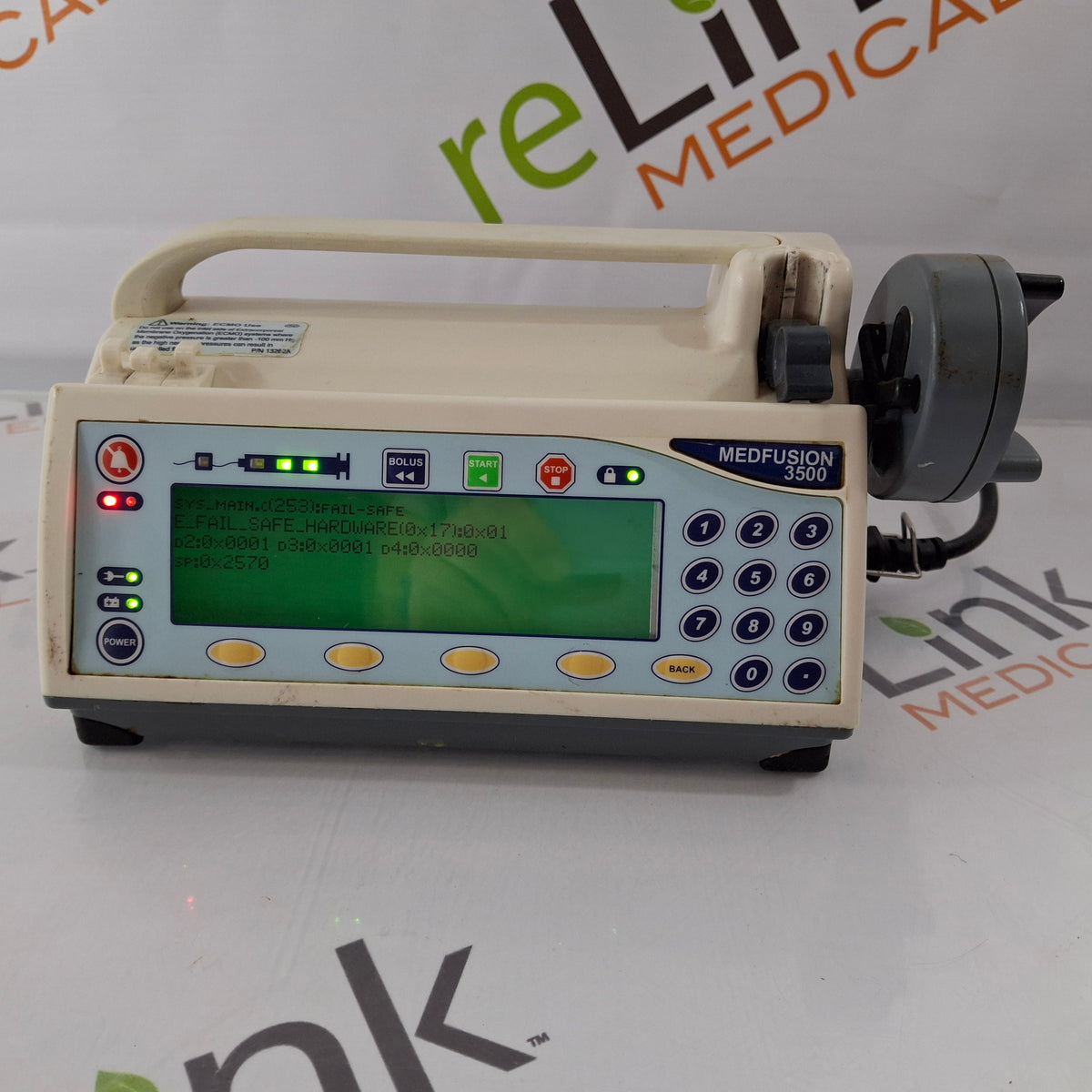 Smiths Medical Medfusion 3500 Syringe Infusion Pump — reLink Medical