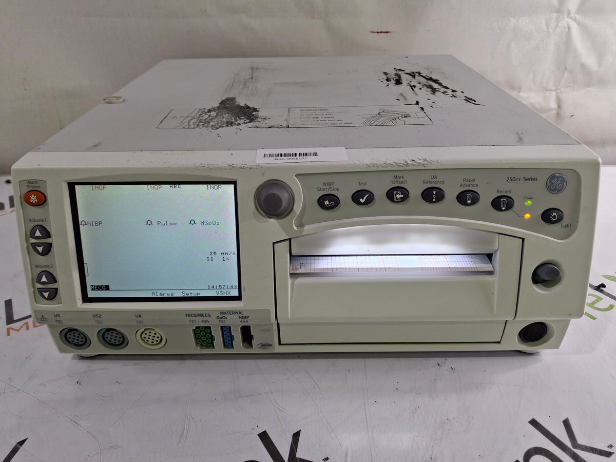 GE Healthcare Corometrics 250cx Series Model 259cx Fetal Monitor ...