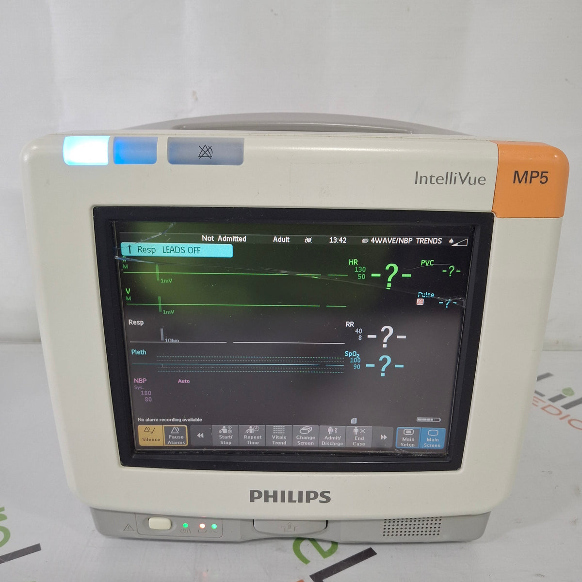 Philips Intellivue MP5 - ECG, OxiMax SpO2, NIBP Patient Monitor ...