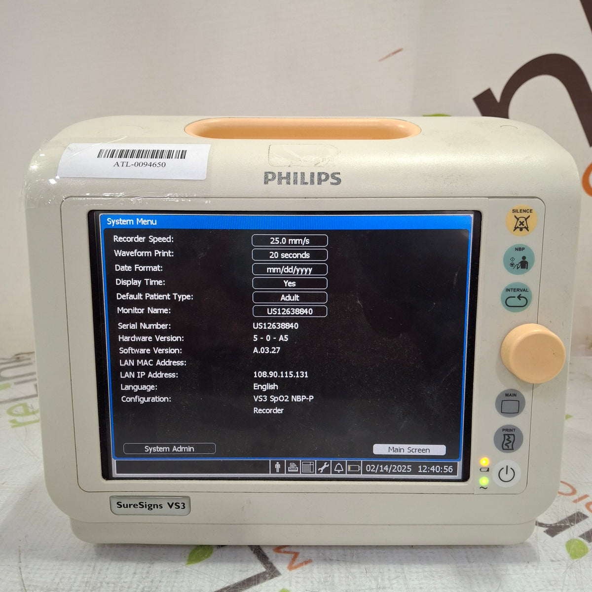 Philips Suresigns VS3 Vital Signs Monitor — reLink Medical