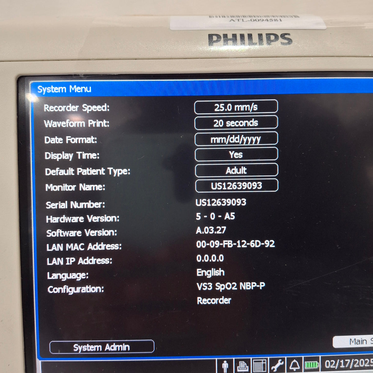 Philips Suresigns VS3 Vital Signs Monitor — reLink Medical