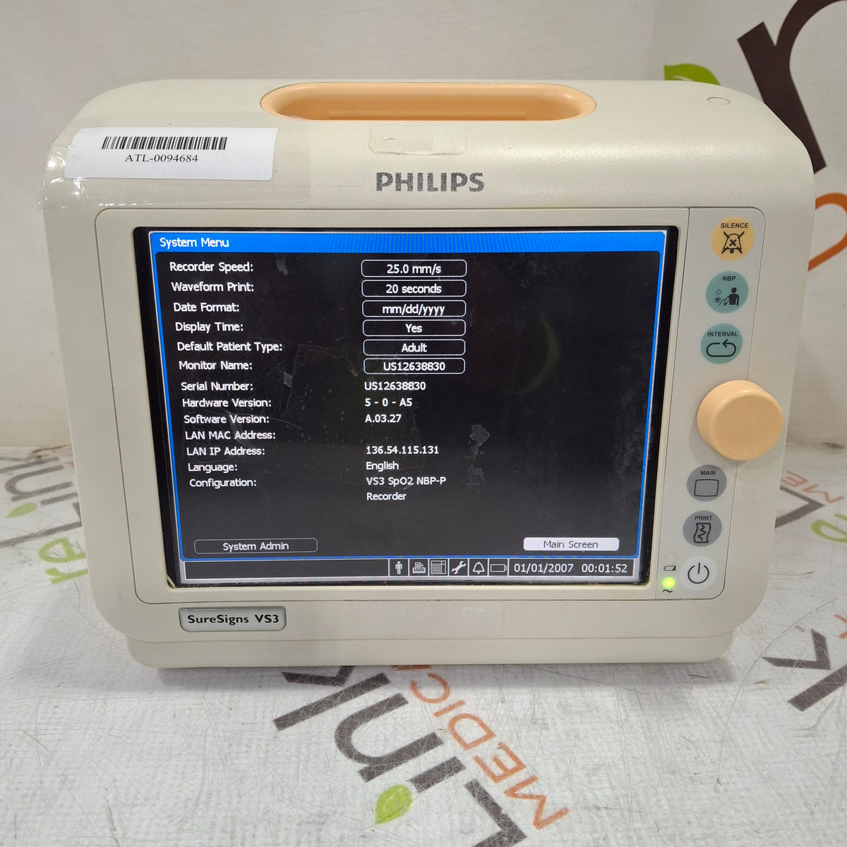 Philips Suresigns VS3 Vital Signs Monitor — reLink Medical