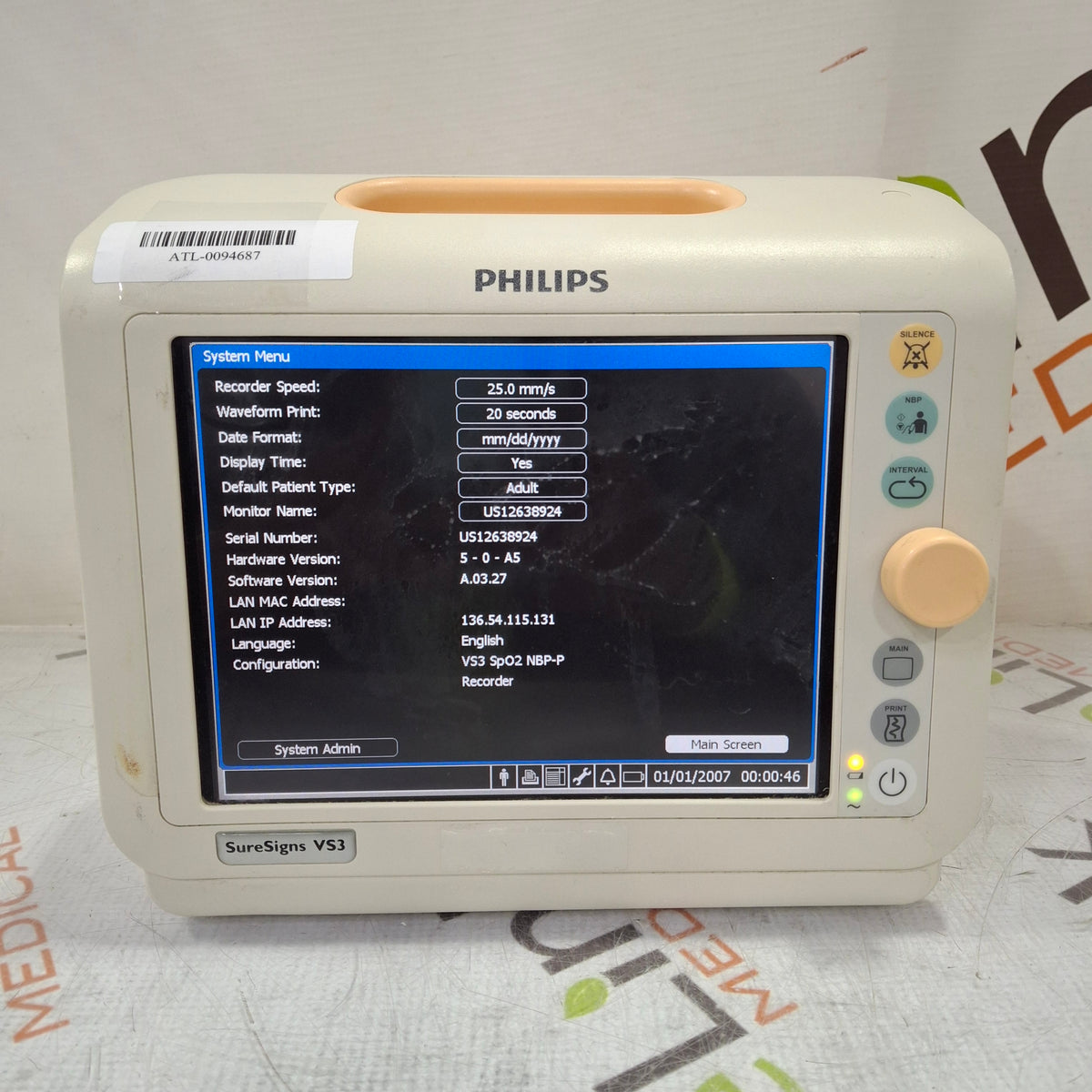 Philips Suresigns VS3 Vital Signs Monitor — reLink Medical