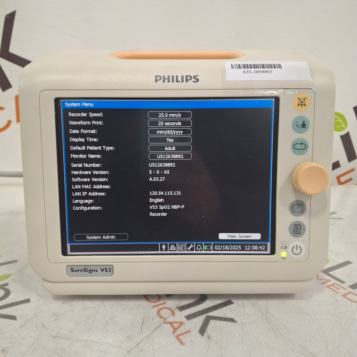 Philips Suresigns VS3 Vital Signs Monitor — reLink Medical