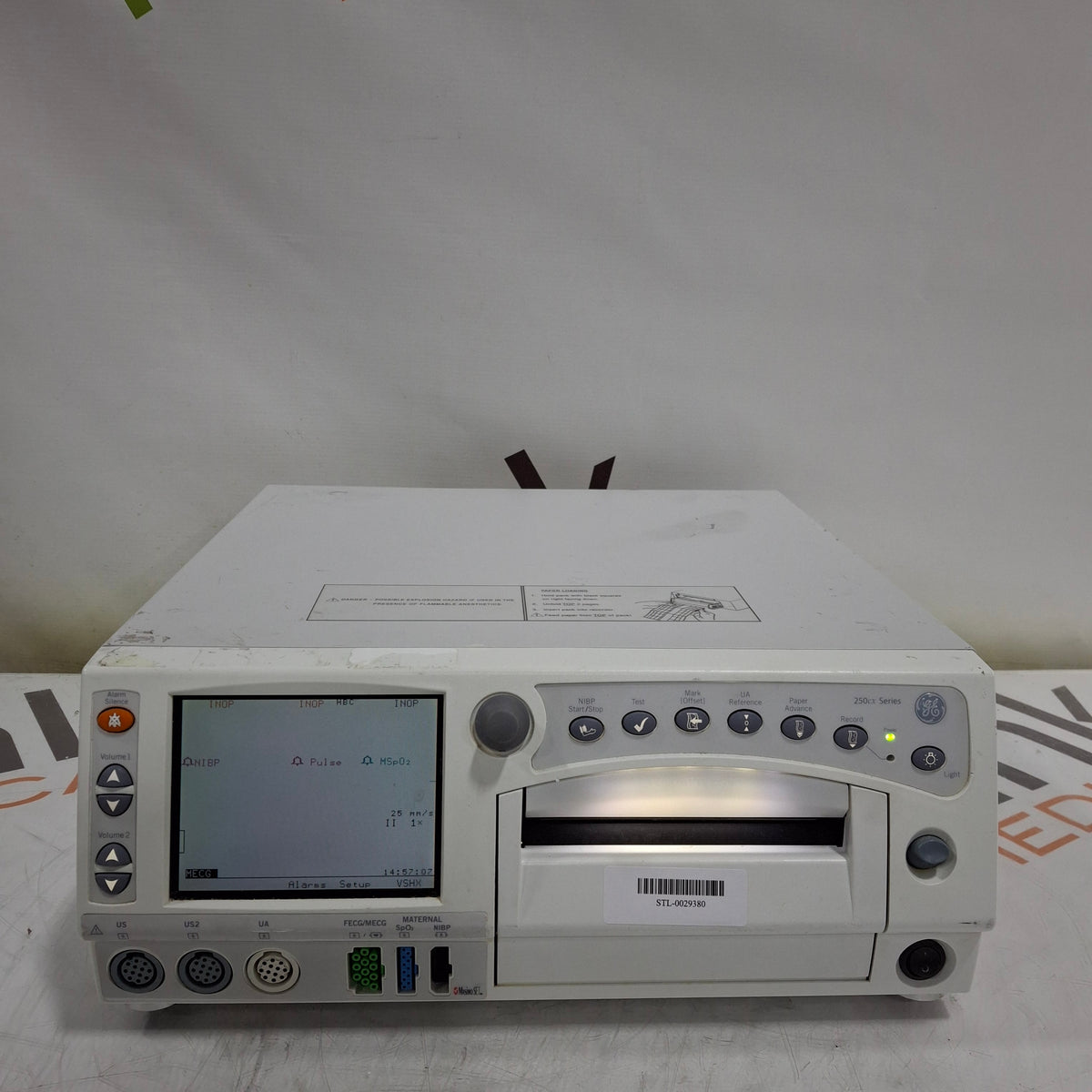 GE Healthcare Corometrics 250cx Series Model 259cx-a Fetal Monitor ...