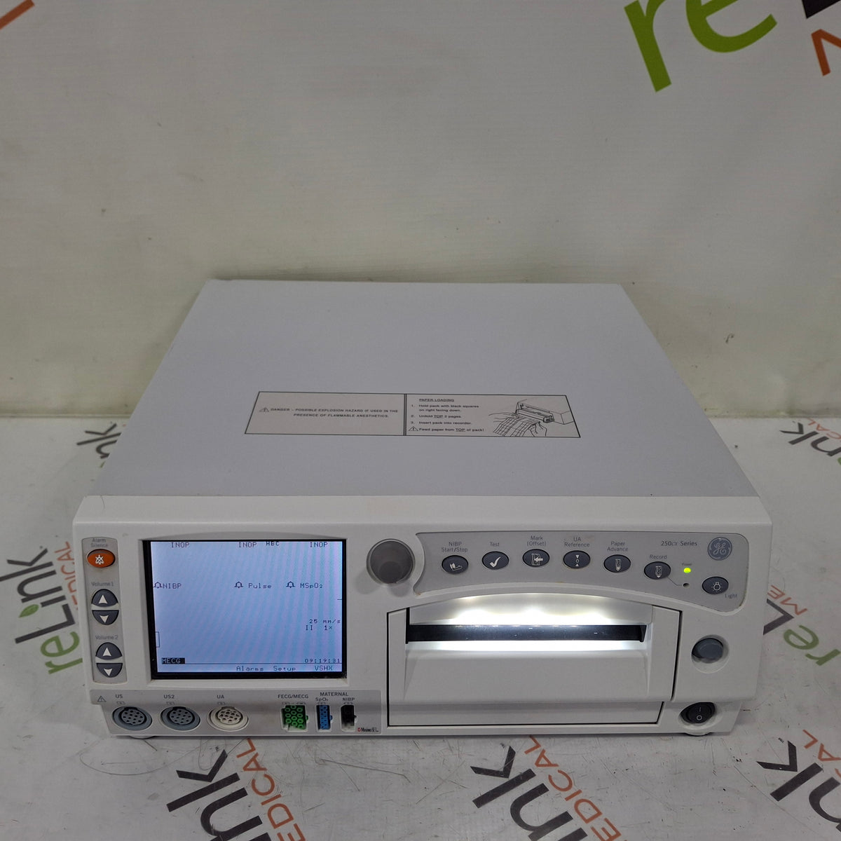 GE Healthcare Corometrics 250cx Series Model 259cx-c Fetal Monitor ...