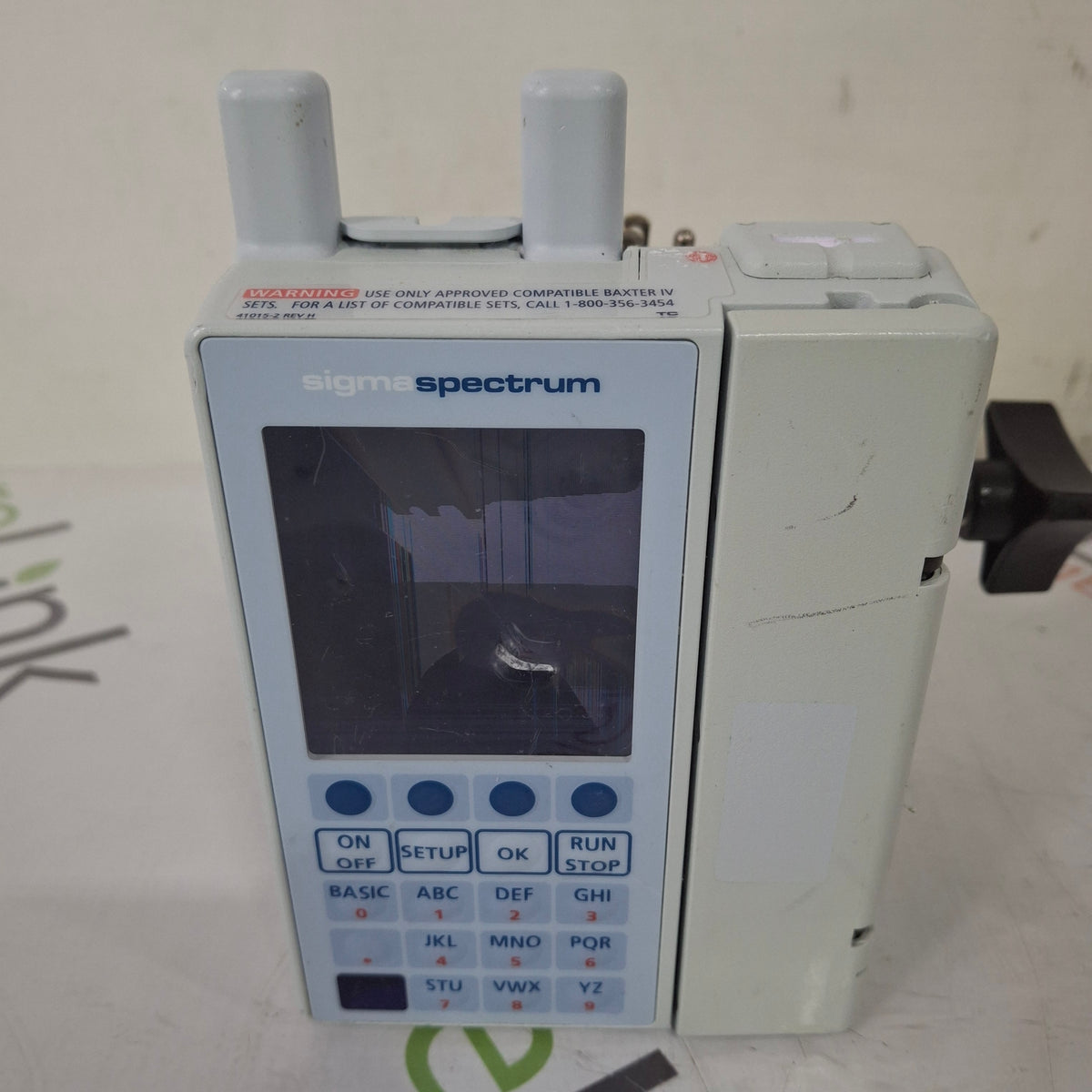 Baxter Sigma Spectrum with A/B/G/N Battery Infusion Pump