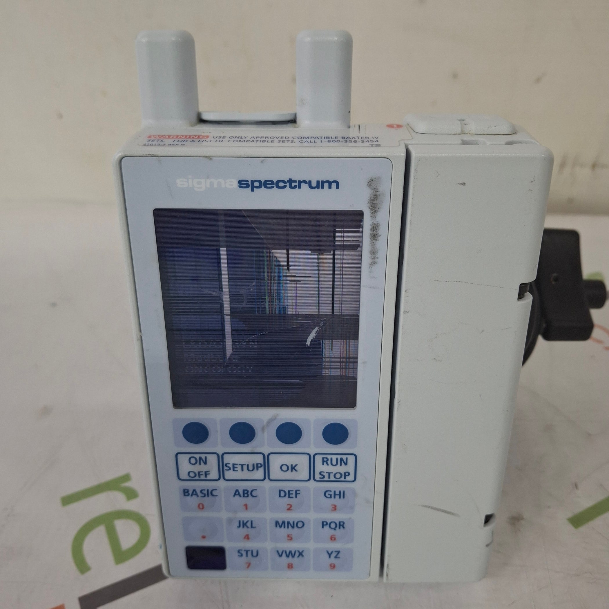 Baxter Sigma Spectrum with A/B/G/N Battery Infusion Pump