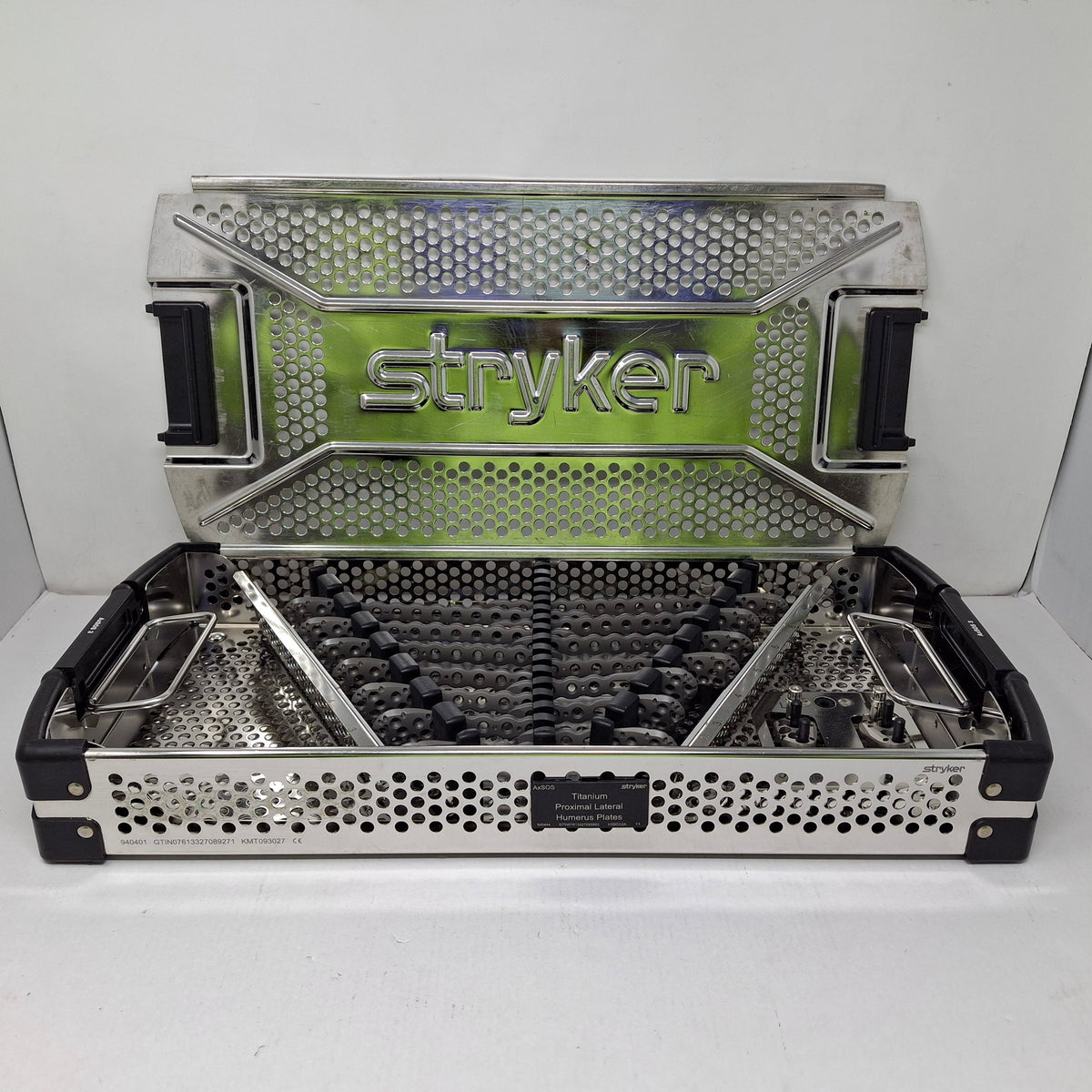 Stryker AxSOS 3 Titanium Proximal Lateral Humerus Plates Set
