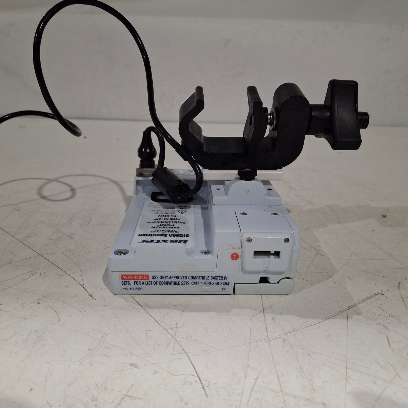 Baxter Sigma Spectrum 8.00.04 w/o Battery Infusion Pump