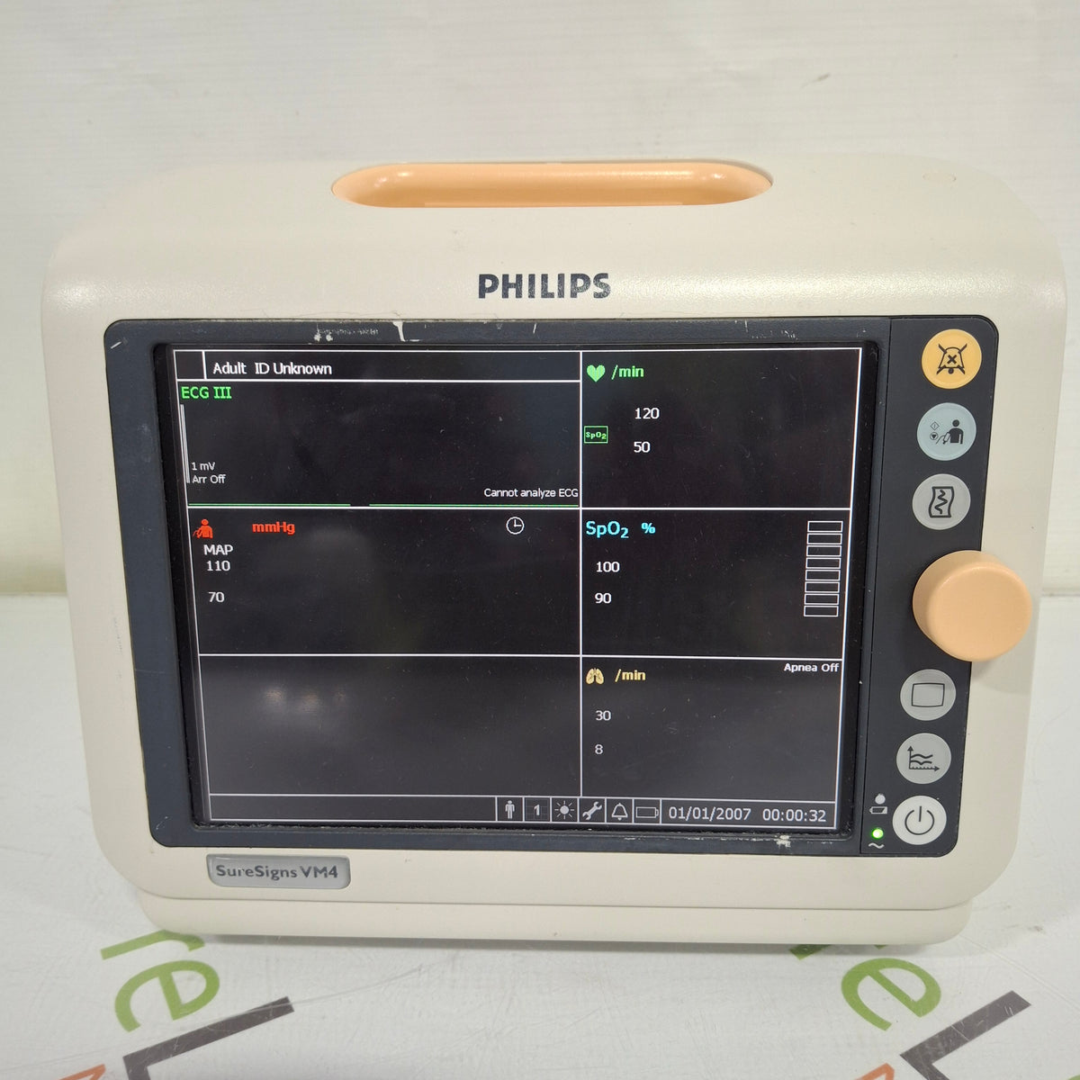 Philips SureSigns VM4 Vital Signs Monitor