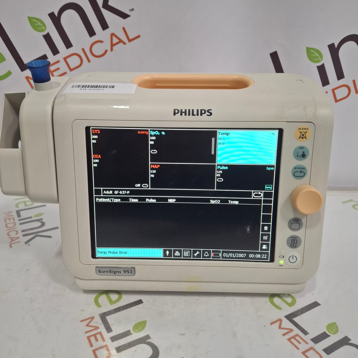 Philips Suresigns VS3 Vital Signs Monitor