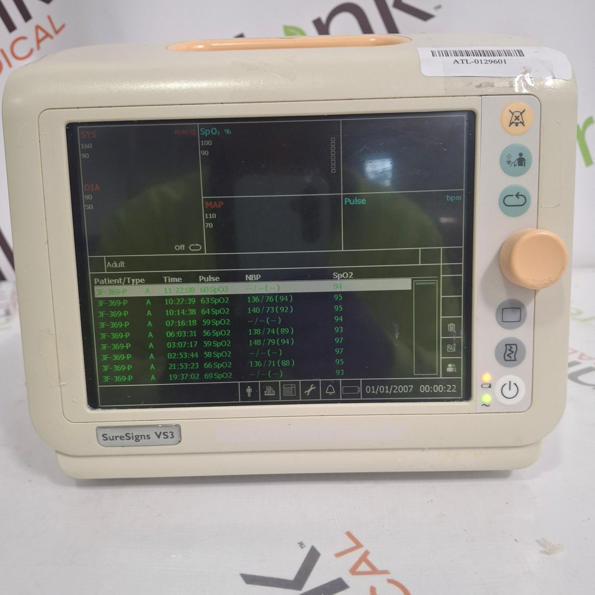 Philips Suresigns VS3 Vital Signs Monitor