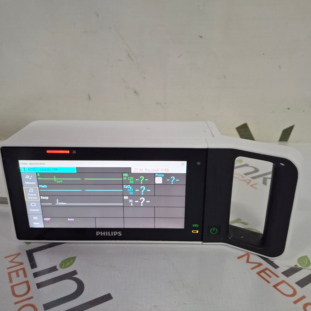 Philips IntelliVue X3 - Oximax Nellcor SpO2 Transport Patient Monitor