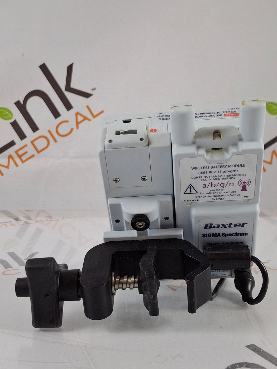 Baxter Sigma Spectrum 8.00.04 w/ A/B/G/N Battery Infusion Pump