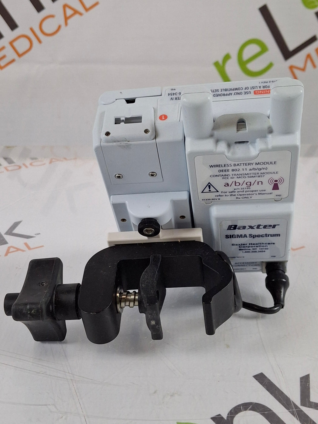 Baxter Sigma Spectrum w/ A/B/G/N Battery Infusion Pump