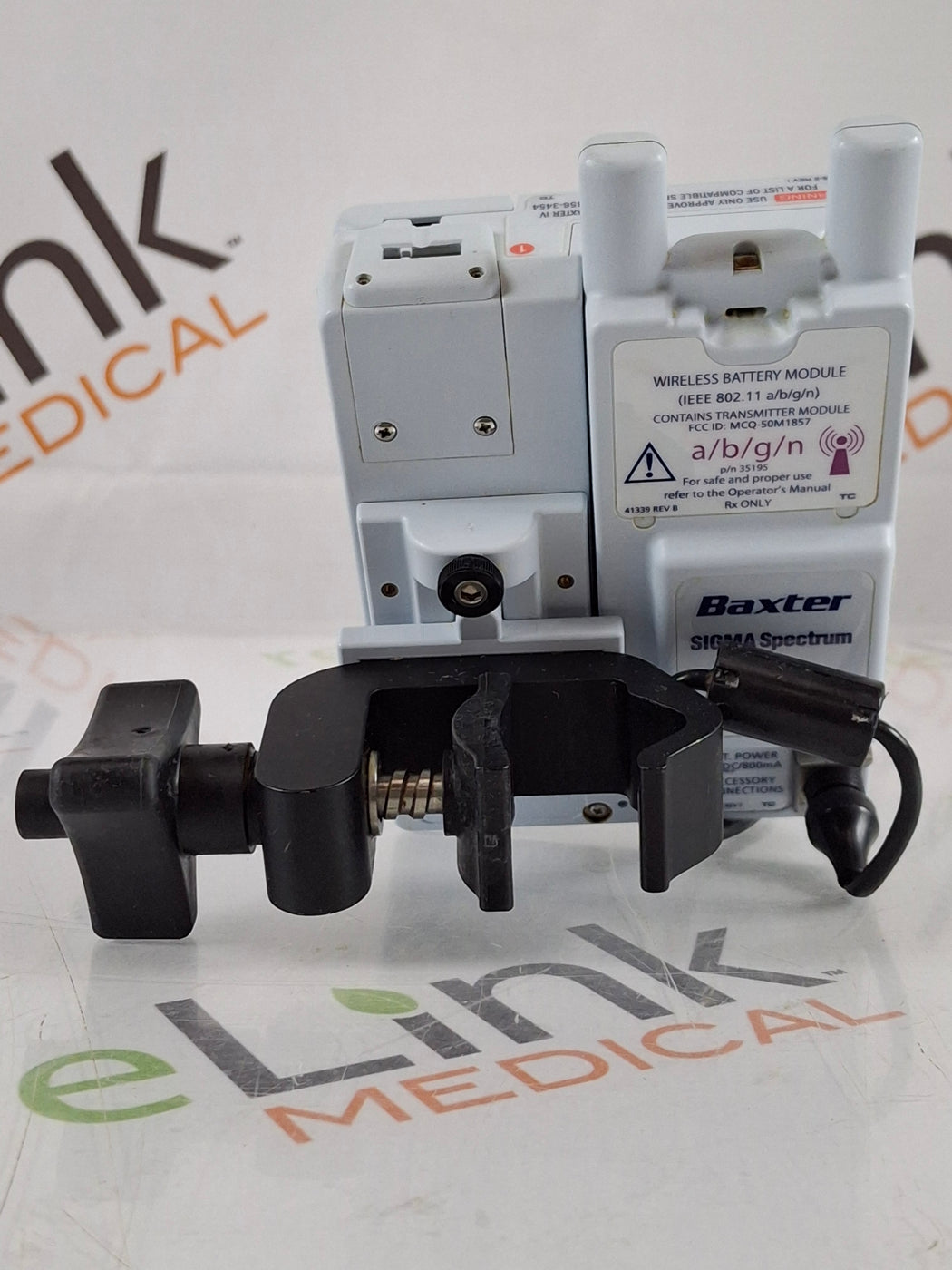 Baxter Sigma Spectrum 8.00.04 w/ A/B/G/N Battery Infusion Pump