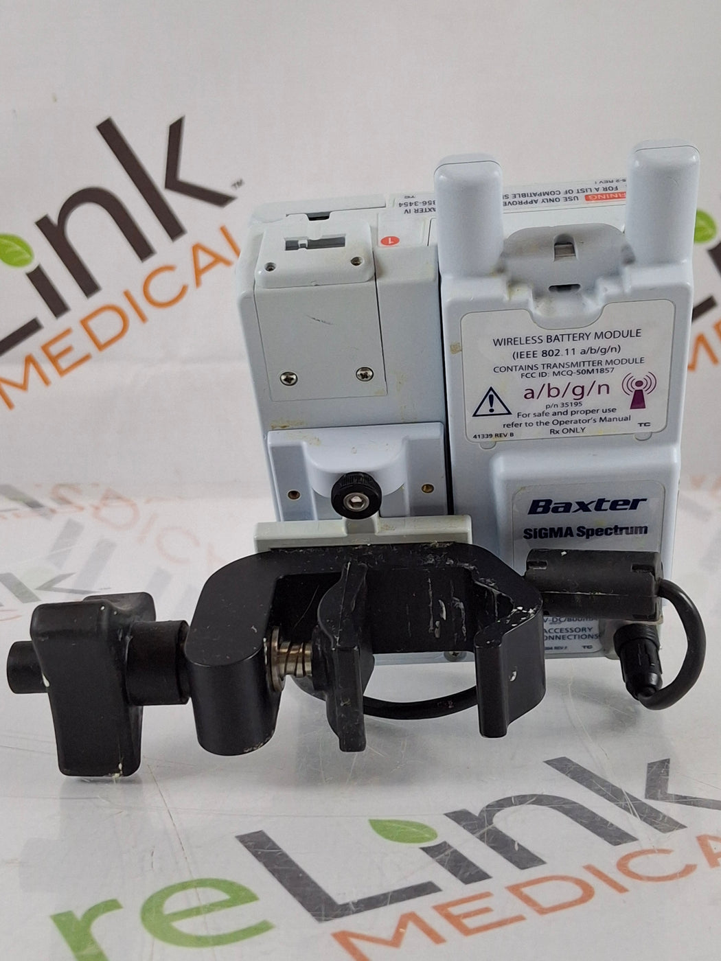 Baxter Sigma Spectrum 8.00.04 w/ A/B/G/N Battery Infusion Pump