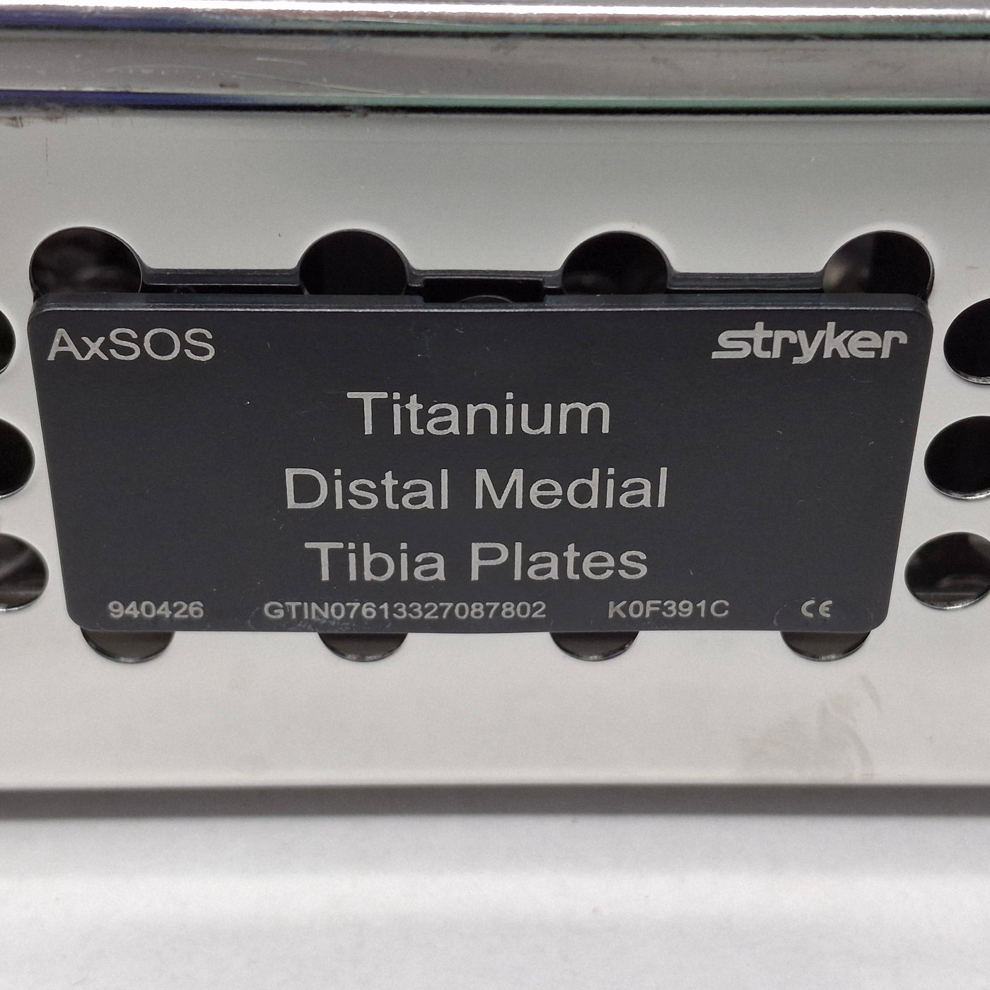 Stryker AxSOS Titanium Distal Medial Tibia Plates