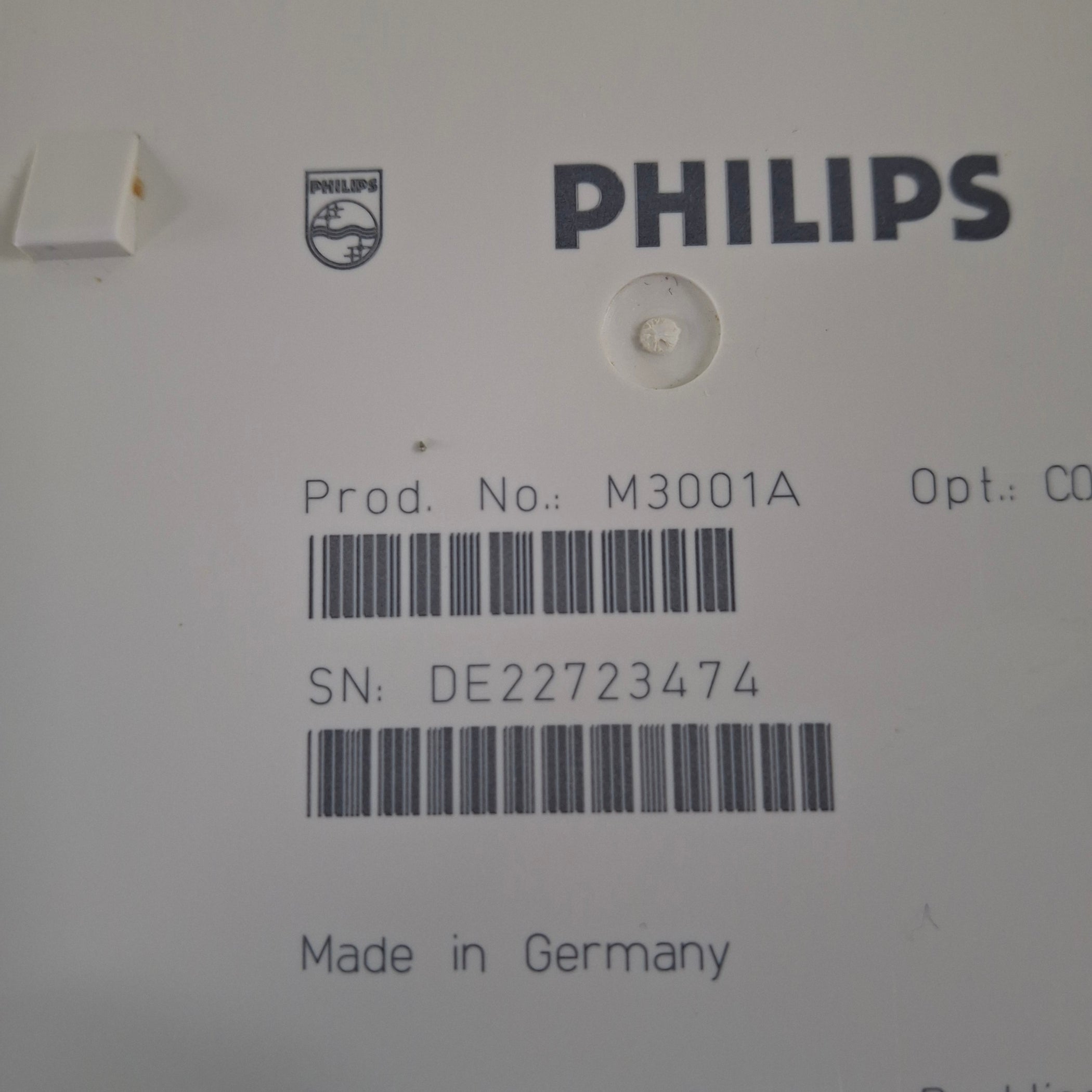 Philips M3001A-A01C06 Fast SpO2, NIBP, ECG, Temp, IBP MMS Module