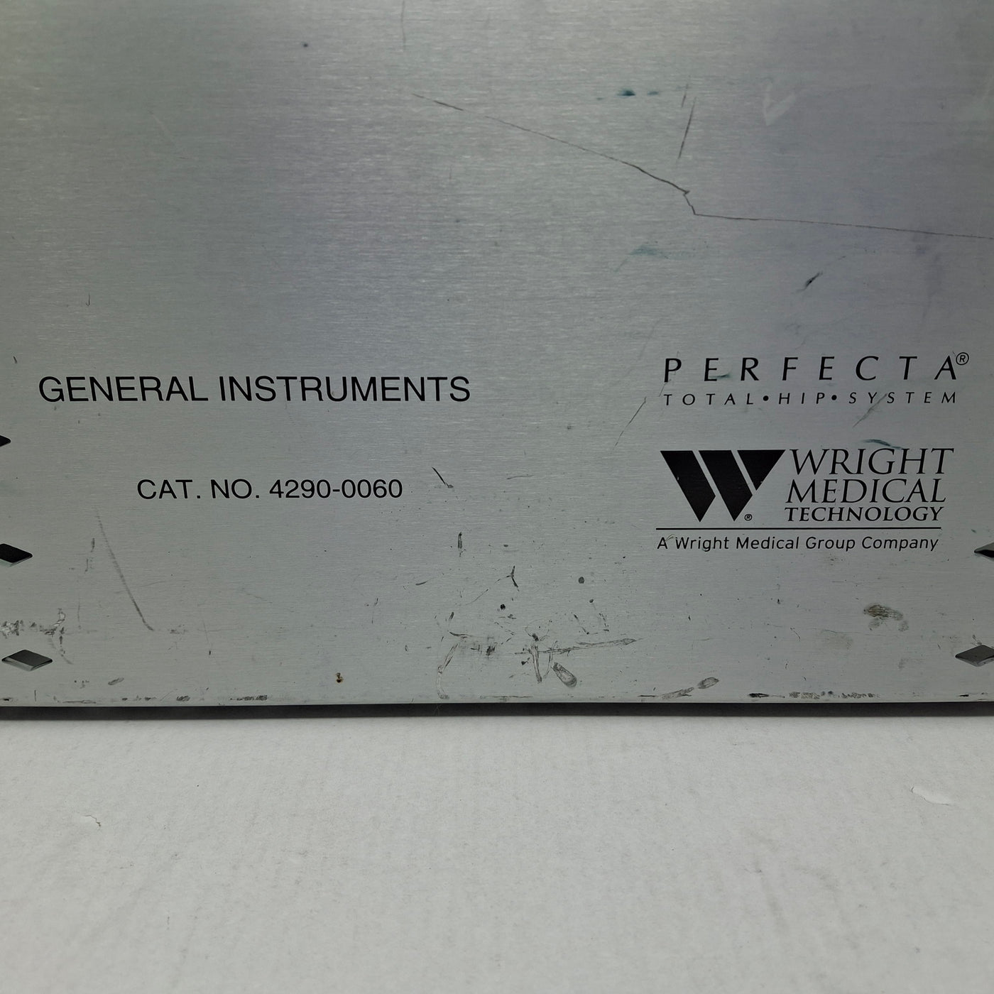 Wright Medical Technology, Inc. 4290-0060 Perfecta General Instruments