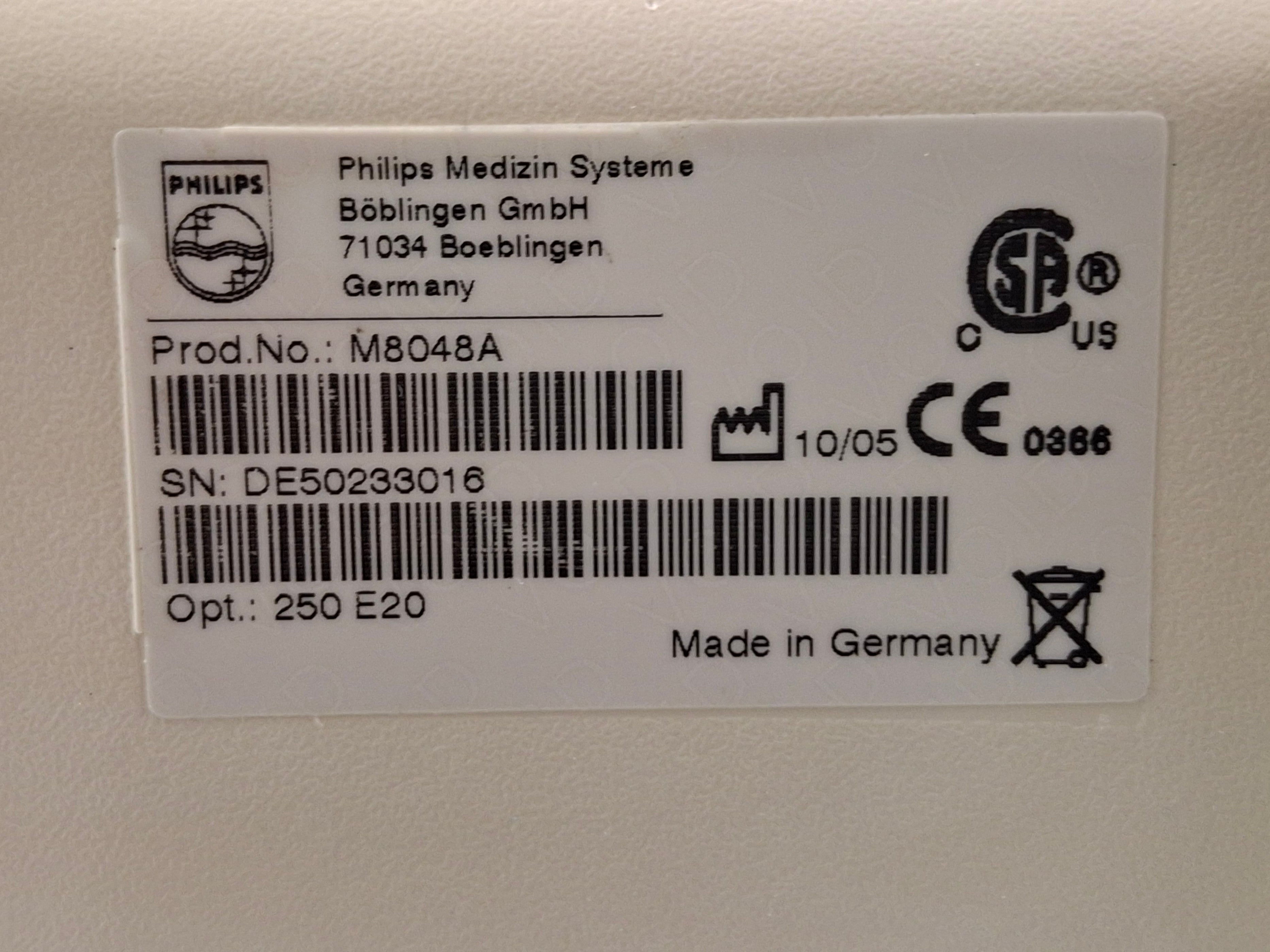 Philips M8048A IntelliVue Module Rack