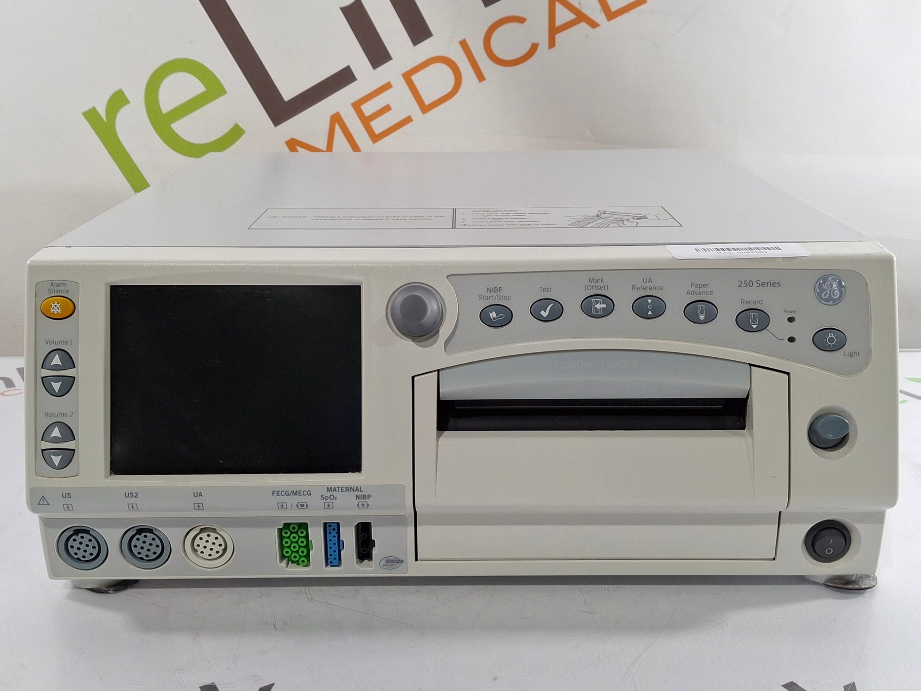 GE Healthcare Corometrics 250cx Series Model 259cx Fetal Monitor