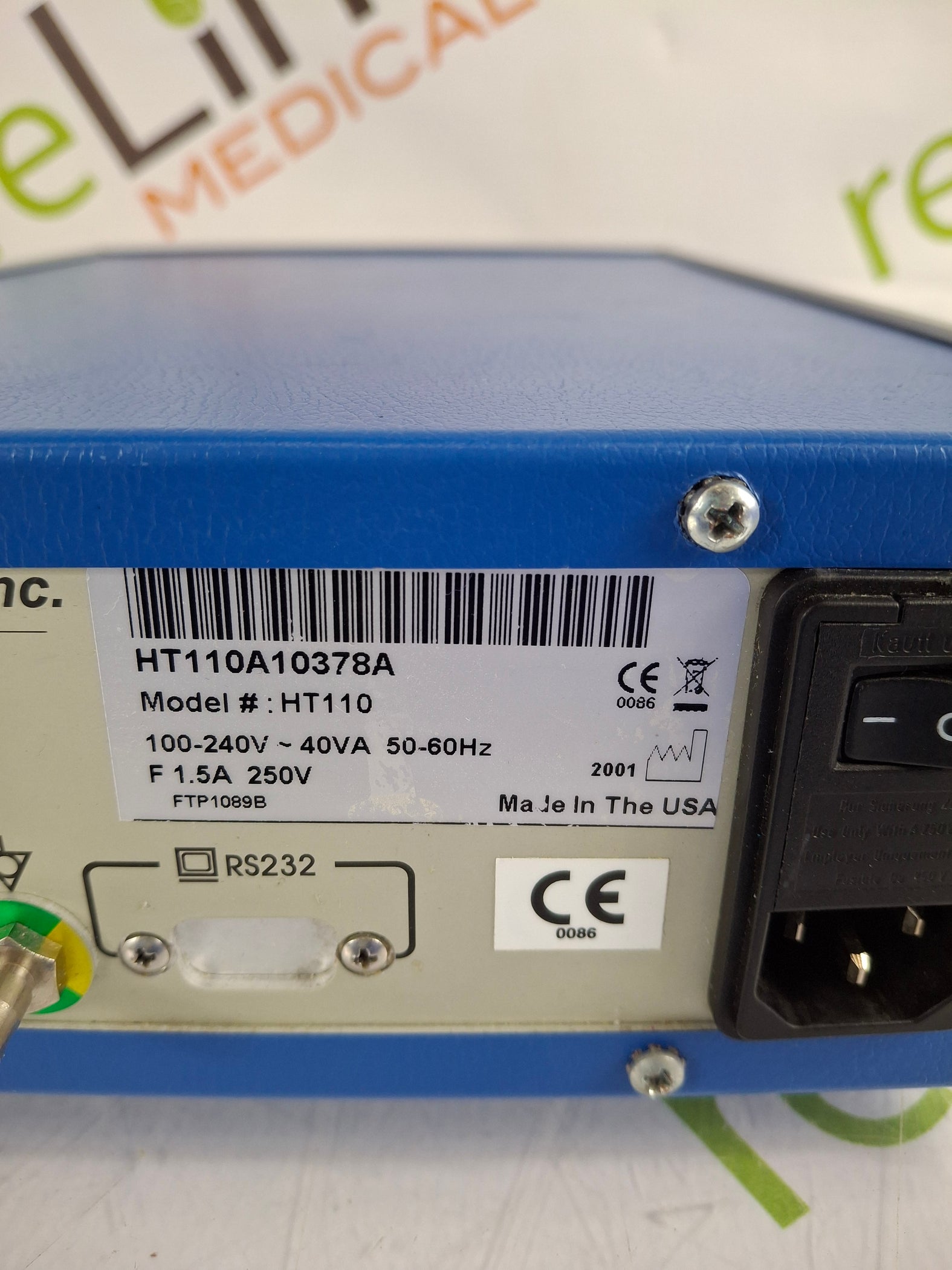 Transonic Systems INC HT110 Bypass Flow Meter