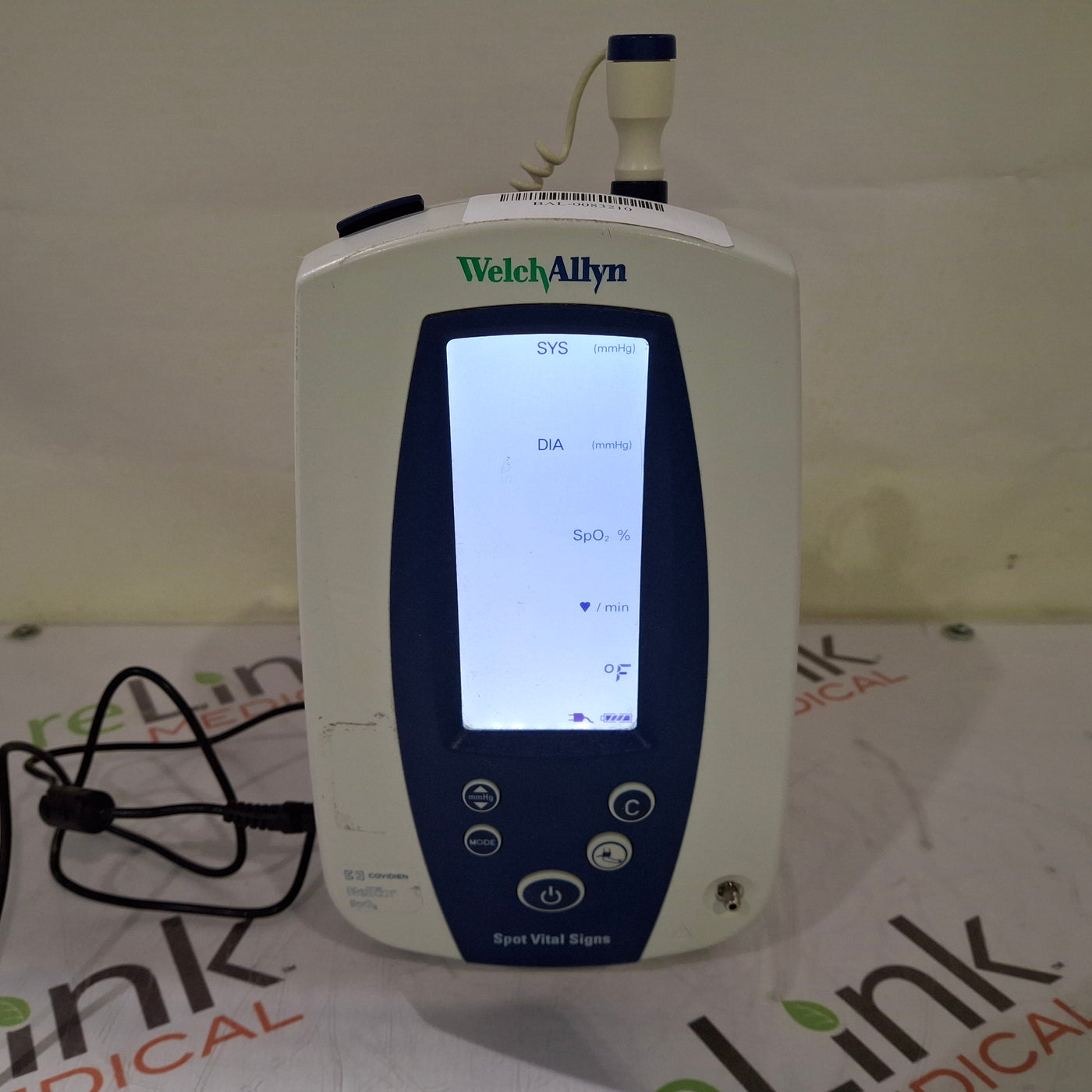 Welch Allyn Spot 420 - NIBP, Temp, Nellcor SpO2 Vital Signs Monitor