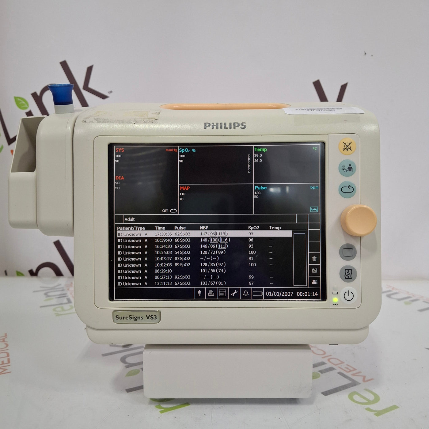 Philips Suresigns VS3 Vital Signs Monitor
