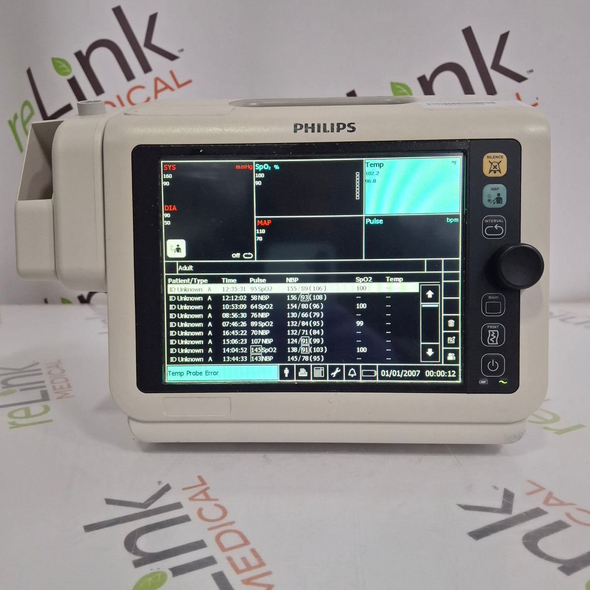 Philips SureSigns VS4 Vital Signs Monitor