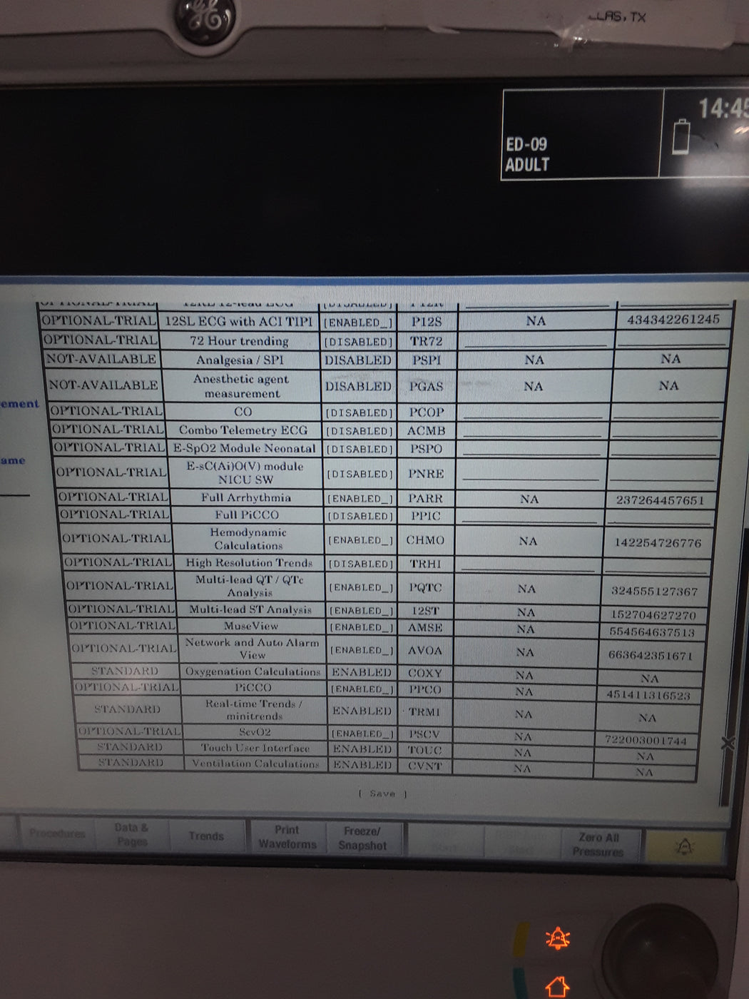 GE Healthcare Carescape B650 Emergency Care Patient Monitor