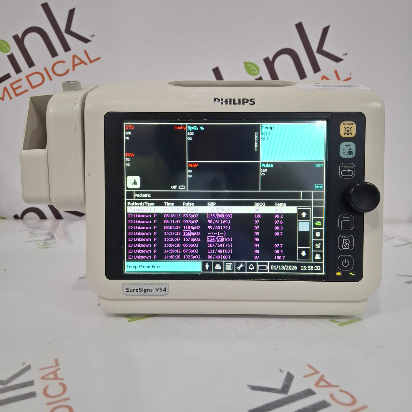 Philips SureSigns VS4 Vital Signs Monitor