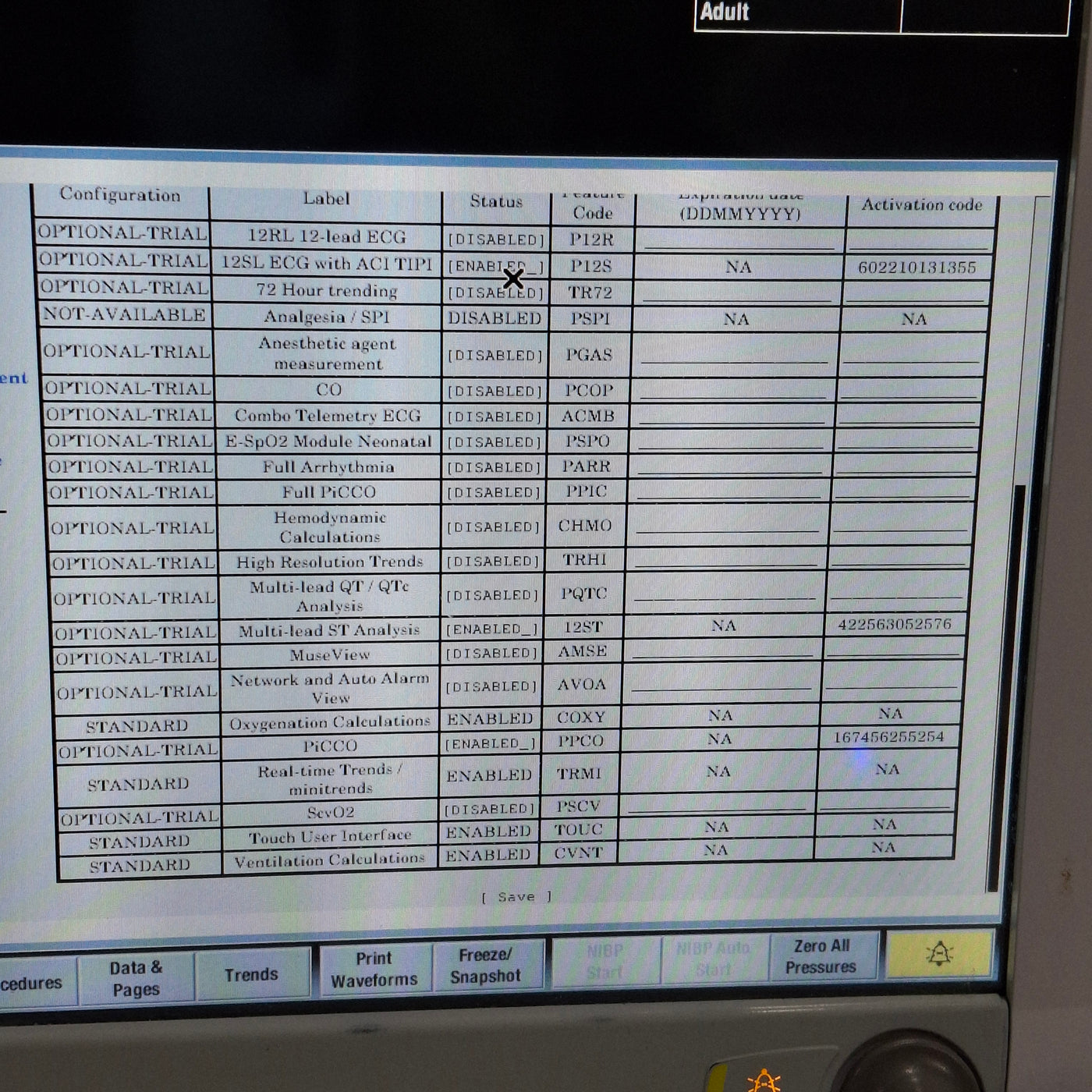 GE Healthcare Carescape B650 Post Anesthesia Care Patient Monitor