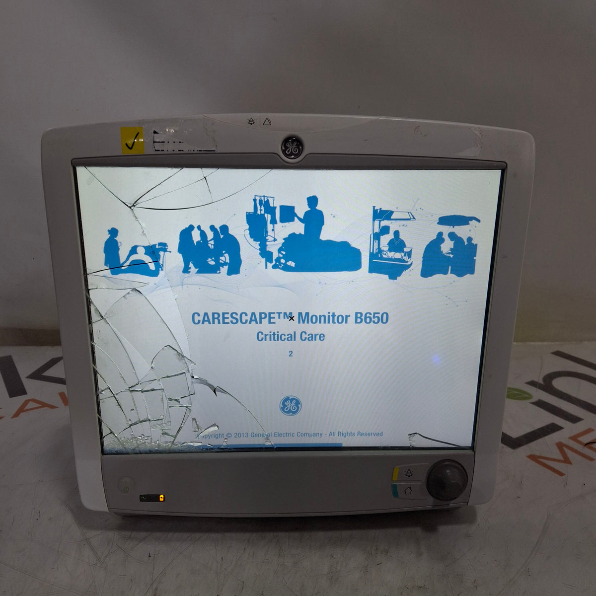 GE Healthcare Carescape B650 Critical Care Patient Monitor