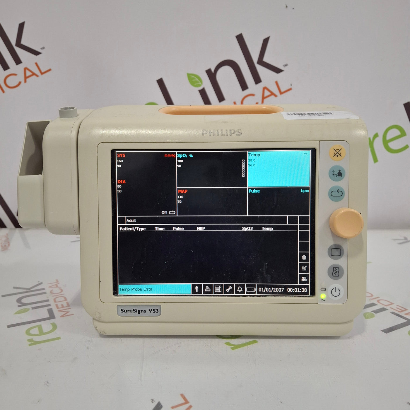 Philips Suresigns VS3 Vital Signs Monitor