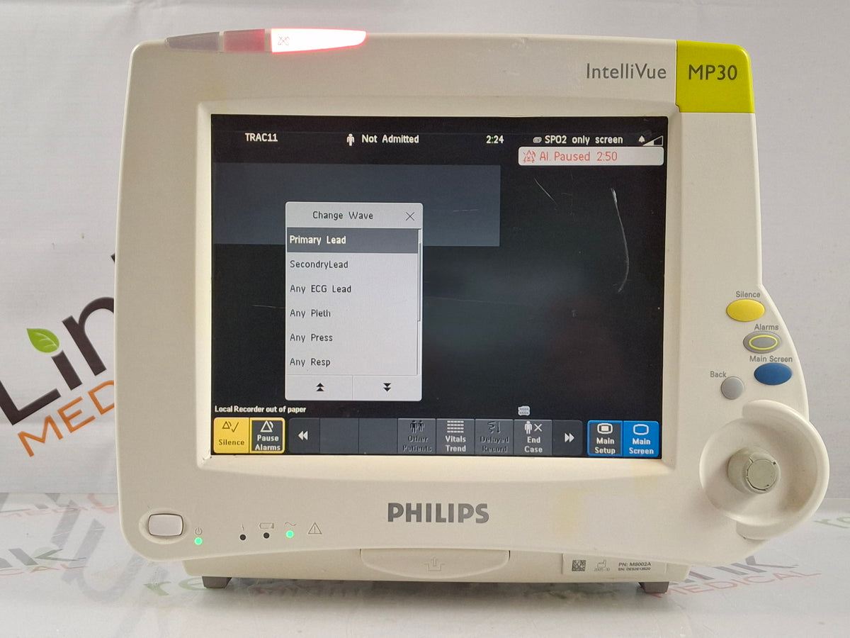 Philips IntelliVue MP30 Patient Monitor