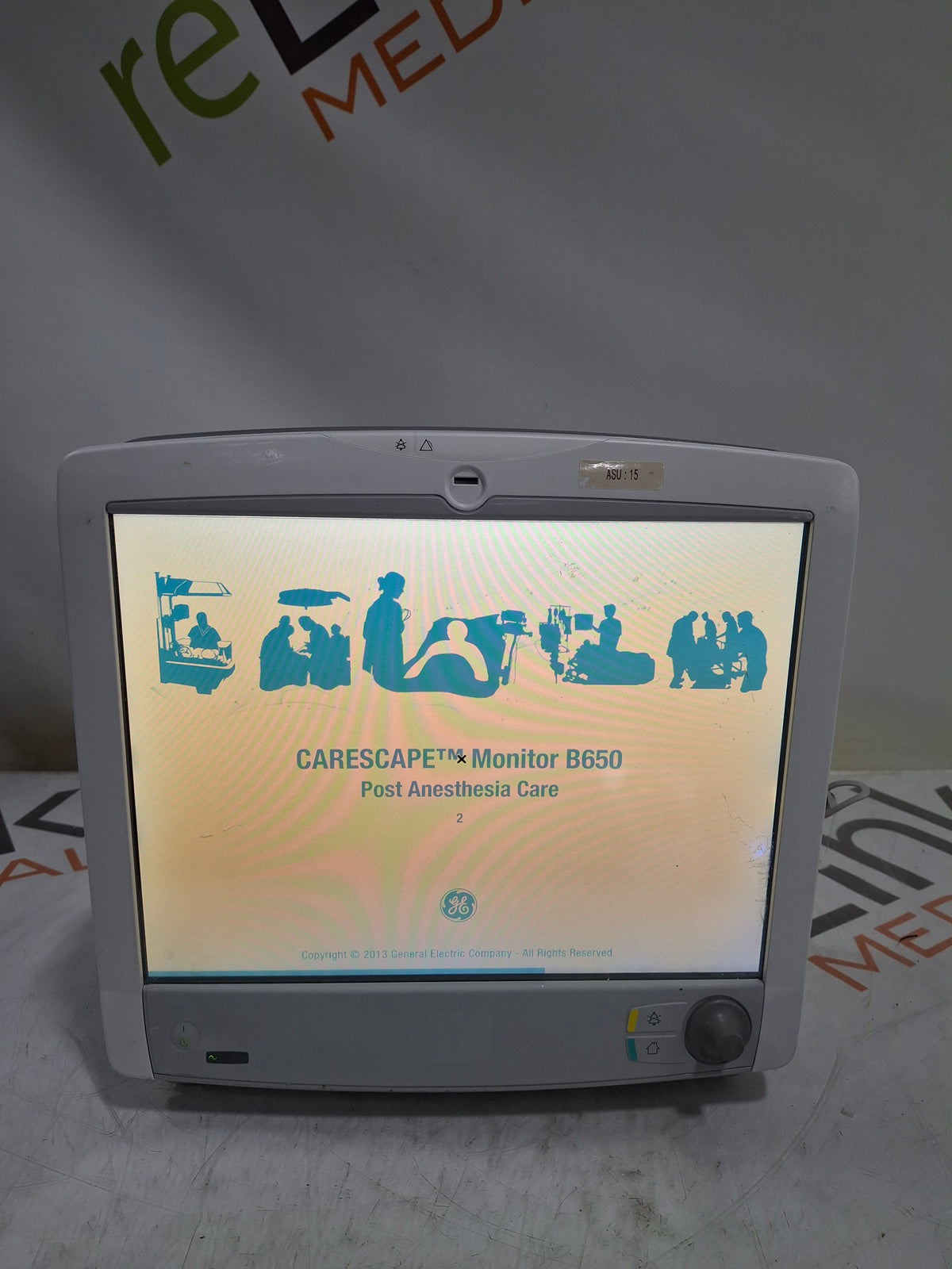 GE Healthcare Carescape B650 Post Anesthesia Care Patient Monitor