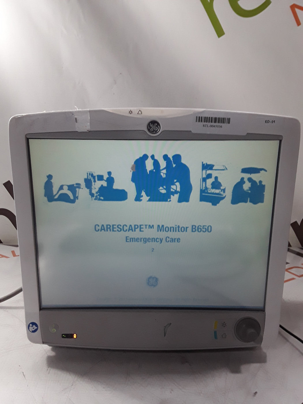 GE Healthcare Carescape B650 Emergency Care Patient Monitor