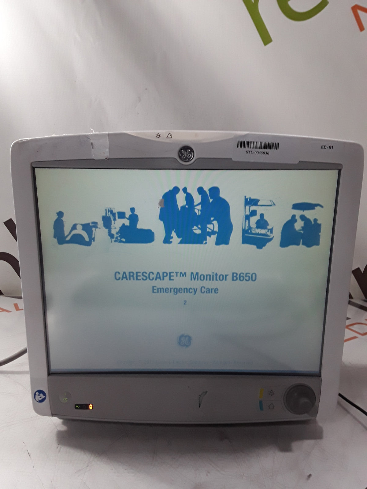 GE Healthcare Carescape B650 Emergency Care Patient Monitor