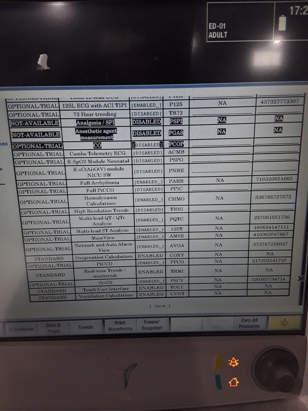 GE Healthcare Carescape B650 Emergency Care Patient Monitor