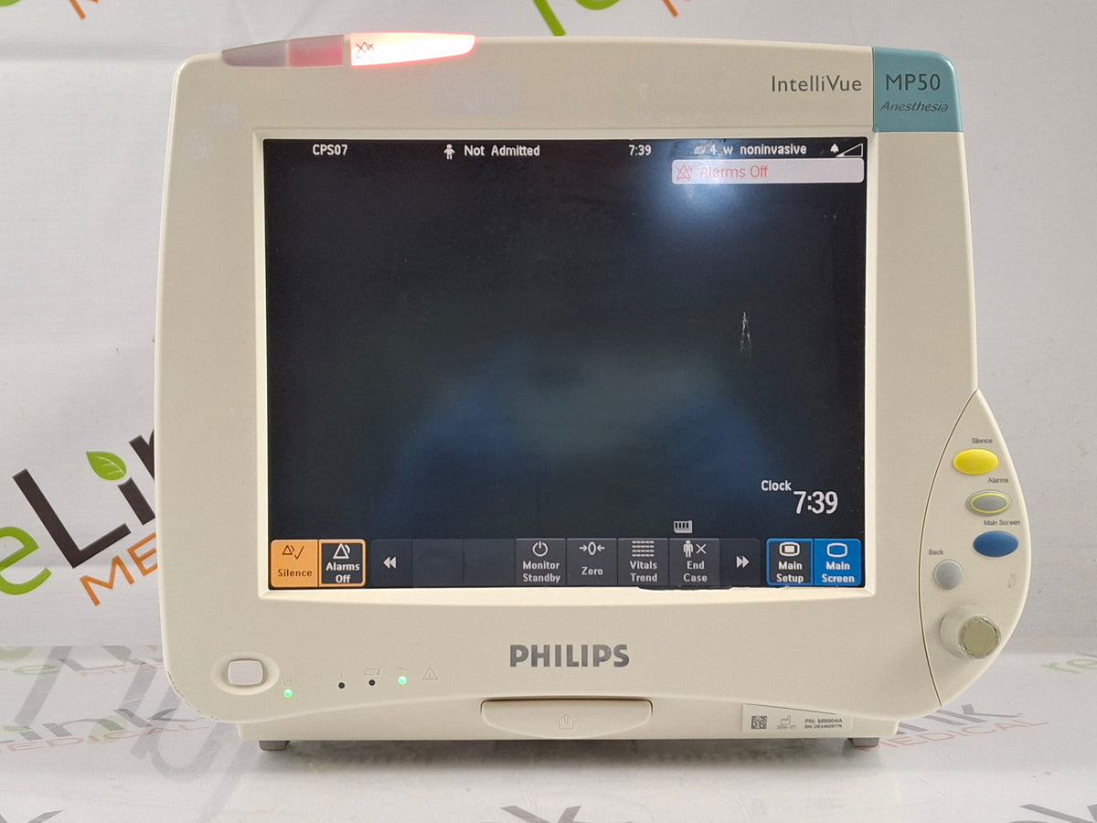 Philips IntelliVue MP50 - Anesthesia Patient Monitor