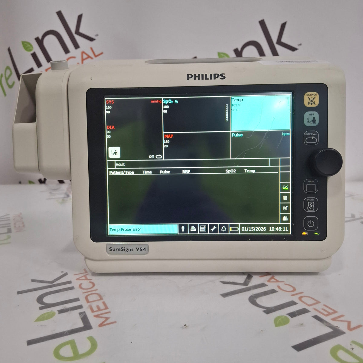 Philips SureSigns VS4 Vital Signs Monitor