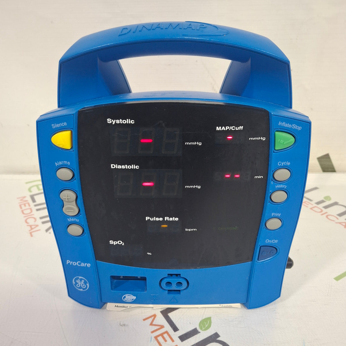 GE Healthcare Dinamap V100 - NIBP, SpO2 Vital Signs Monitor