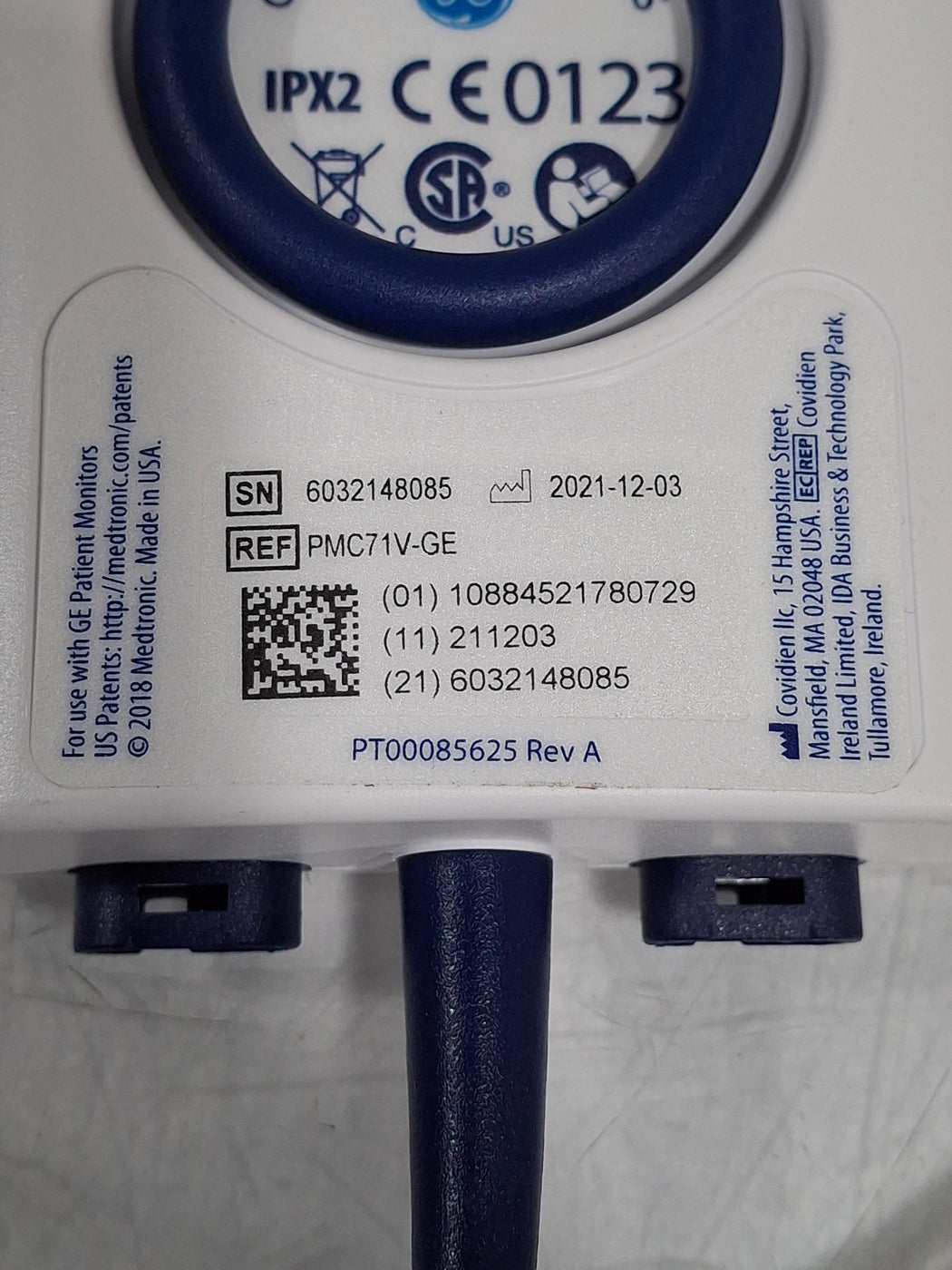 GE Healthcare Carescape rSO₂ INVO Parameter