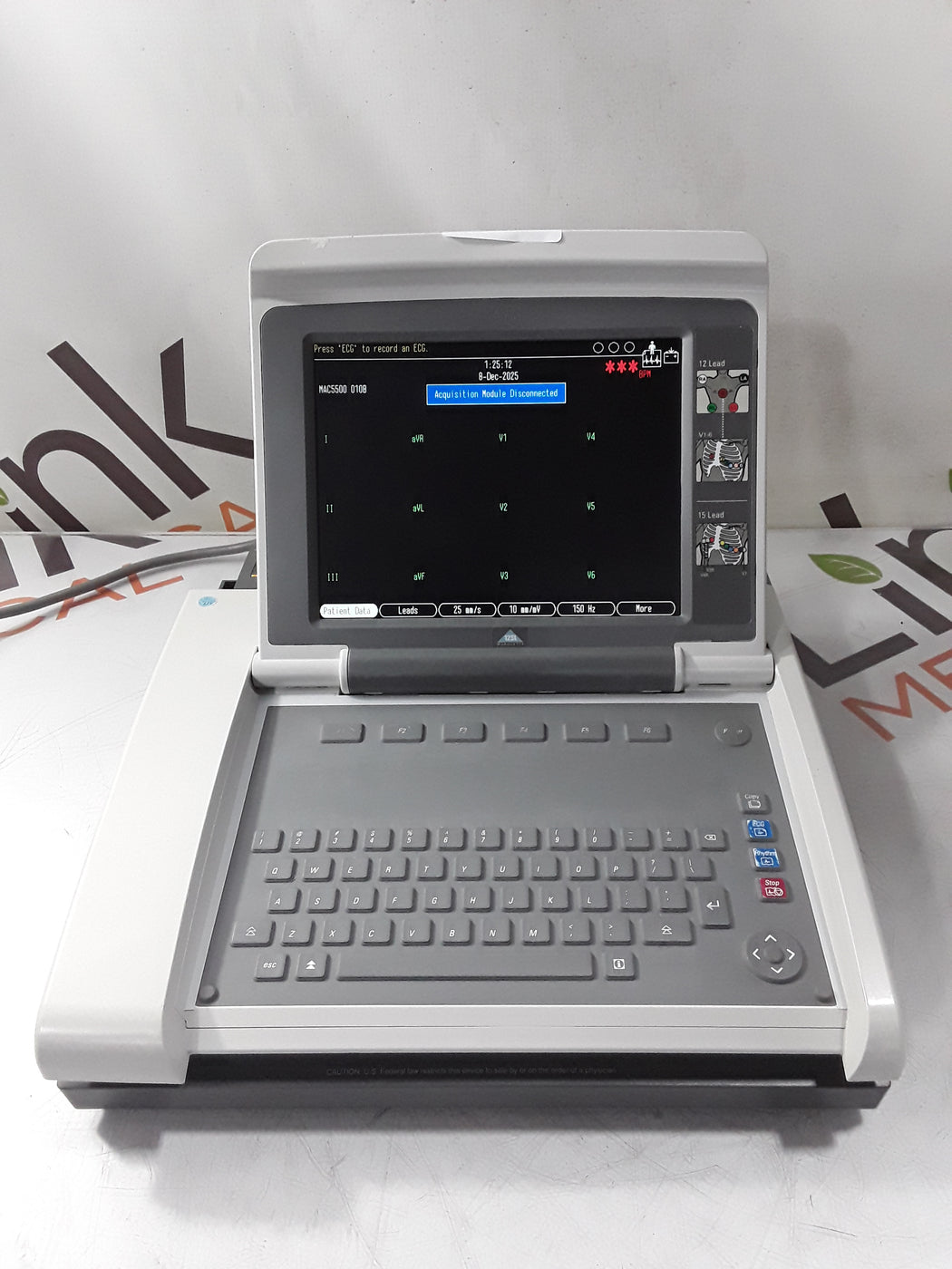 GE Healthcare MAC 5500 HD ECG without CAM Module