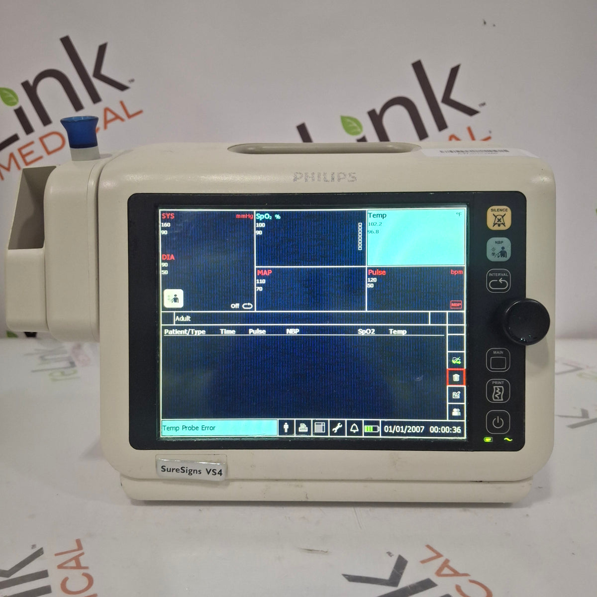 Philips SureSigns VS4 Vital Signs Monitor