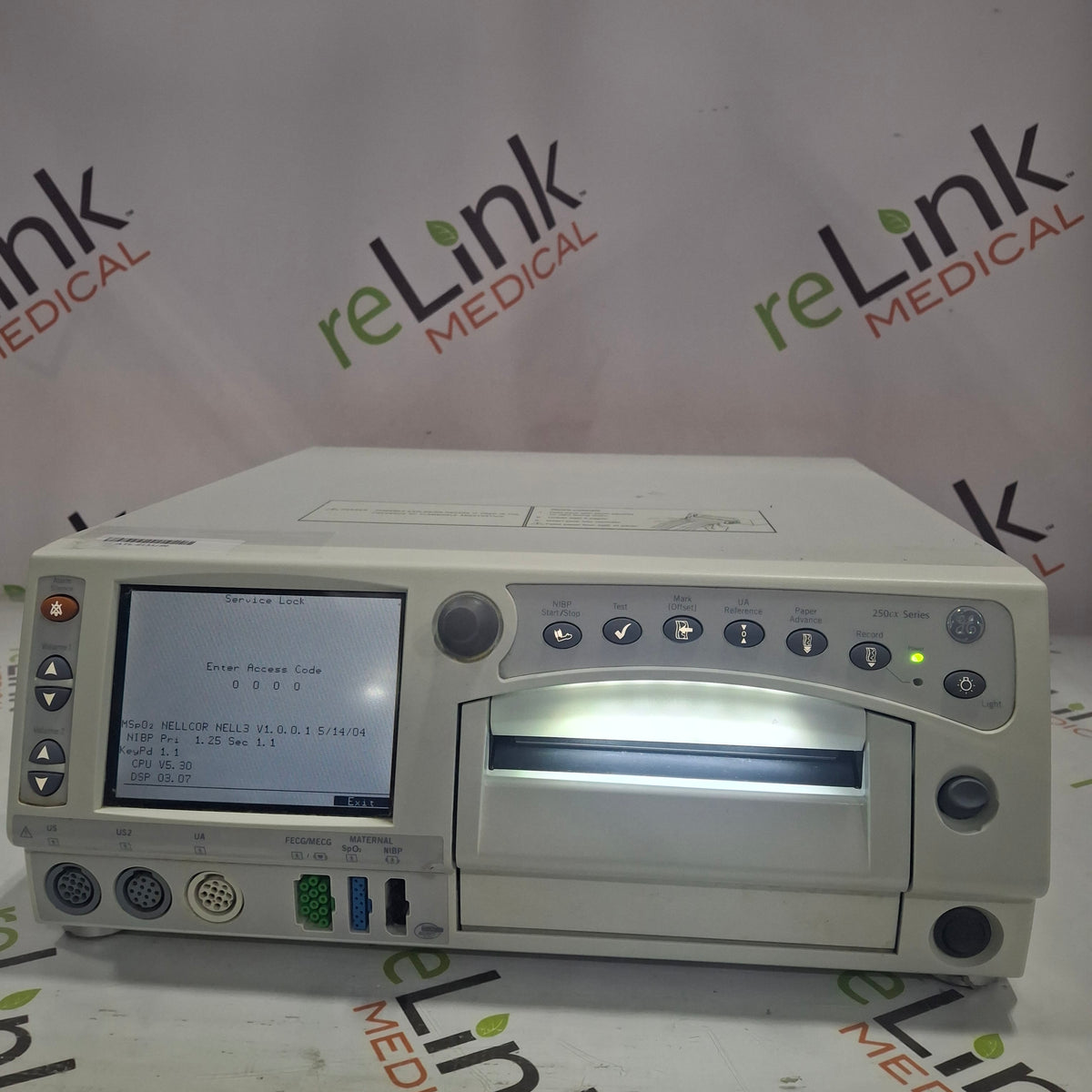 GE Healthcare Corometrics 250cx Series Model 259cx-a Fetal Monitor